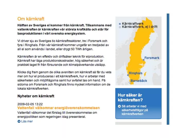 PPT - Forsmark 3 reaktorer PowerPoint Presentation, free download - ID ...