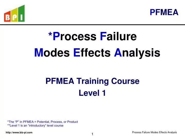PPT - P FMEA PowerPoint Presentation, free download - ID:6405557
