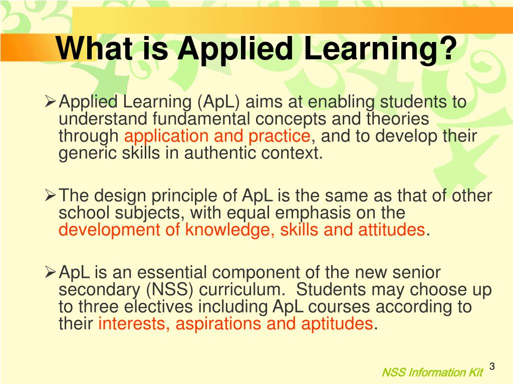 PPT Applied Learning PowerPoint Presentation Free Download ID 6406523 PPT Applied Learning PowerPoint Presentation Free Download ID 6406523