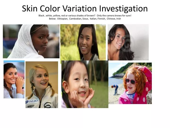 PPT - Human Variation in Skin Color and Race as a Social Construct ...