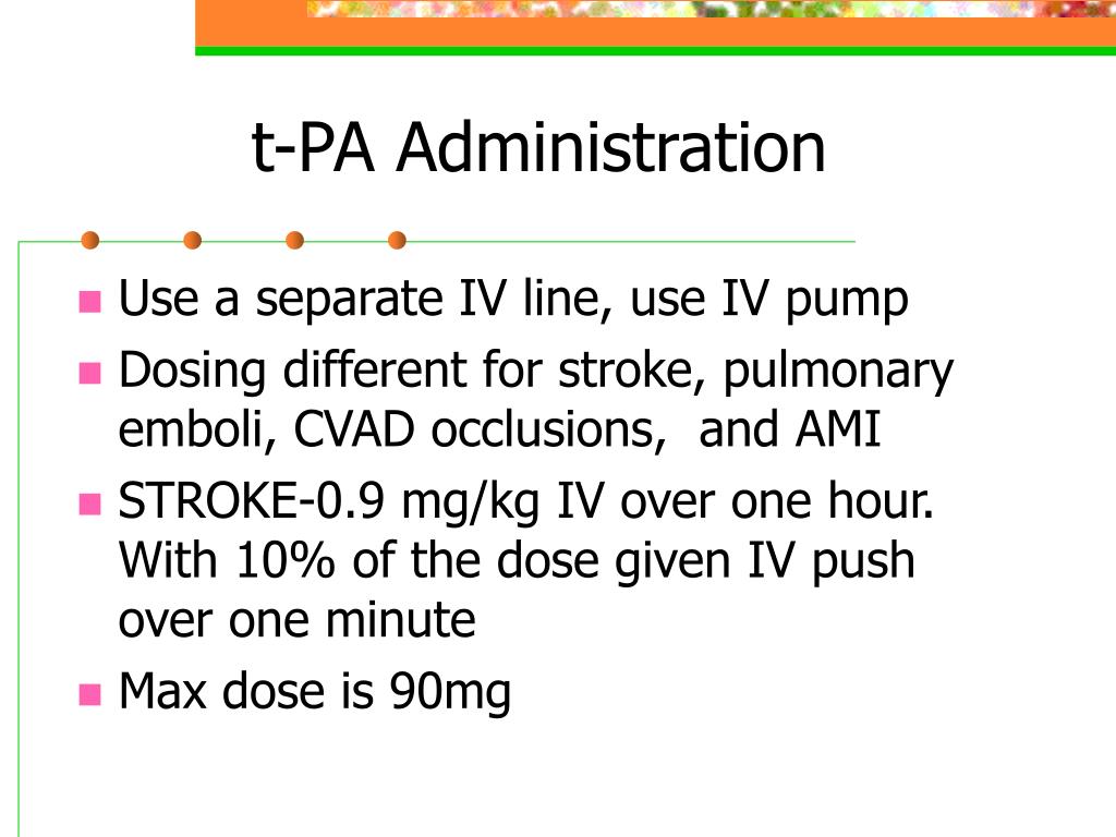 PPT - FIBRINOLYTIC THERAPY PowerPoint Presentation, free download - ID ...