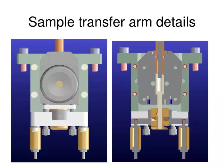 PPT - Sample transfer arm details PowerPoint Presentation, free ...