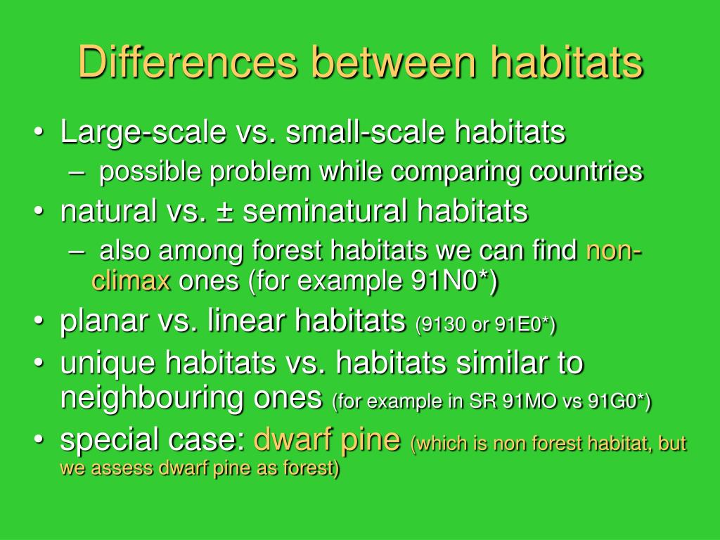 PPT - Favourable conservation status – forest habitats PowerPoint ...
