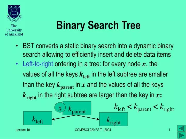 PPT - Binary Search Tree PowerPoint Presentation, free download - ID ... PPT - Binary Search Tree PowerPoint Presentation, free download - ID ...