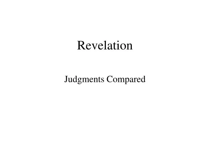 PPT - Revelation PowerPoint Presentation, free download - ID:6408640