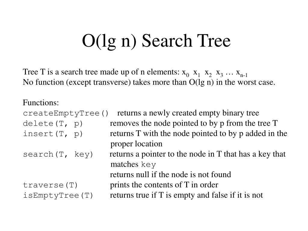 Ppt Binary Search Trees Implementation Guide With Linked List And Array Powerpoint