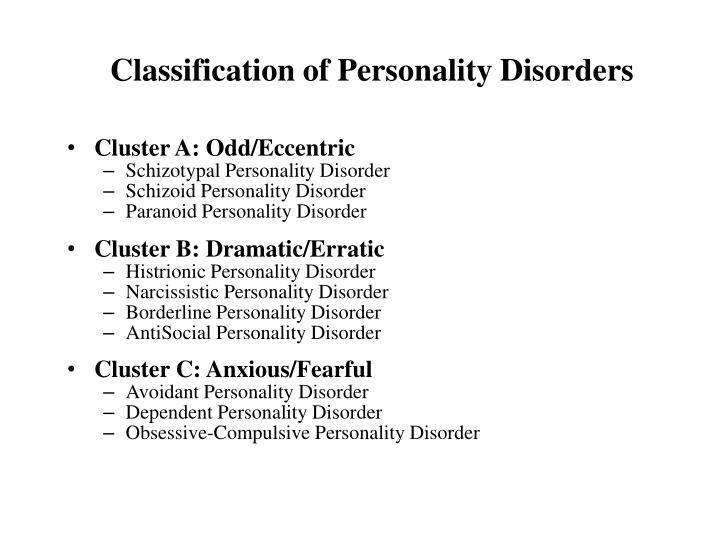 PPT - Personality Disorders PowerPoint Presentation - ID:6409207