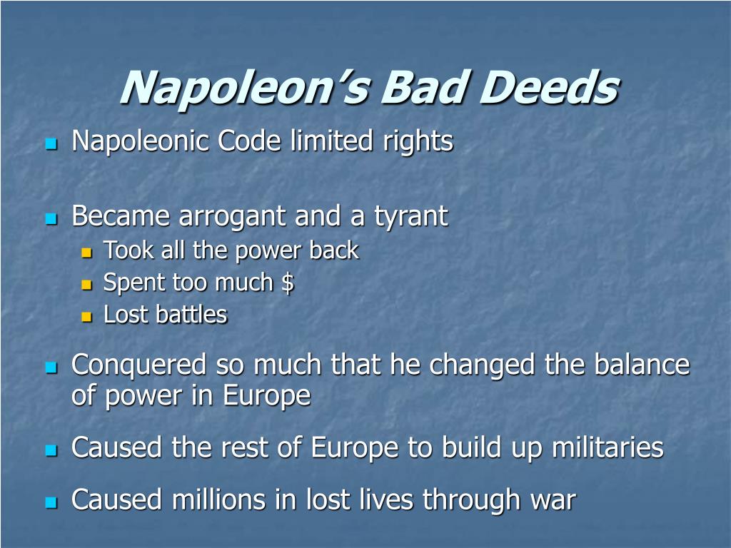 PPT - Napoleon Bonaparte & The French Empire PowerPoint Presentation ...