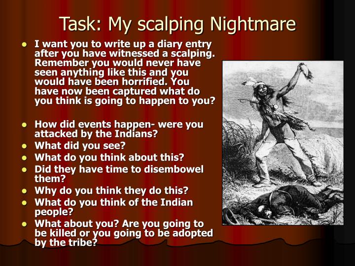 PPT - Why did Indians scalp their enemies? PowerPoint Presentation - ID ...