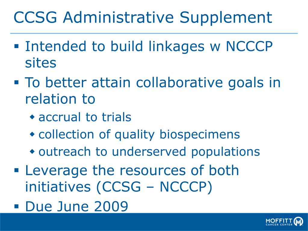 PPT - Michael Benedict, PharmD Vice President, Research Moffitt Cancer ...