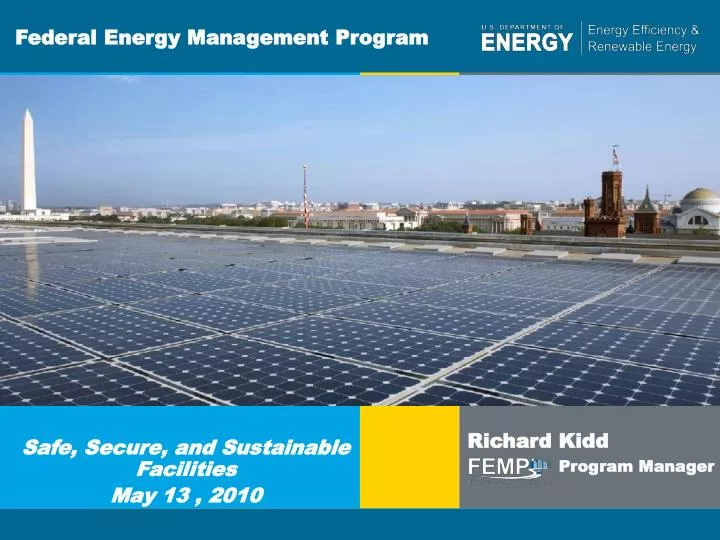 PPT - Federal Energy Management Program PowerPoint Presentation, free ...