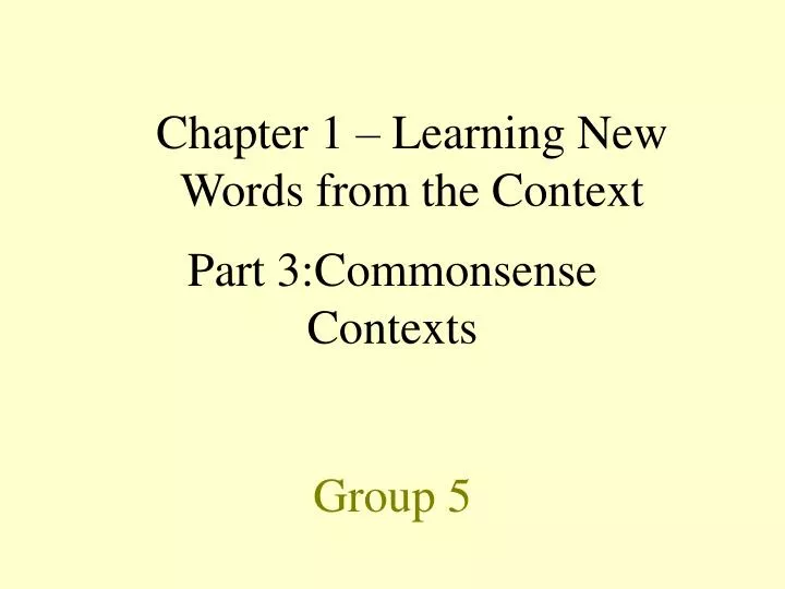 PPT - Group 5 PowerPoint Presentation, free download - ID:6414291