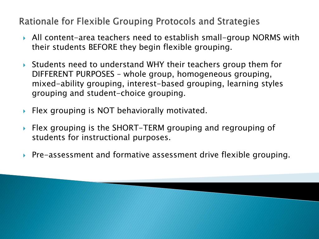 PPT - Effective Flexible Grouping Protocols to Enhance Student ...