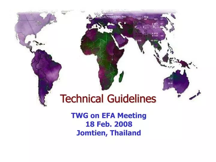 PPT - Technical Guidelines PowerPoint Presentation, free download - ID ...