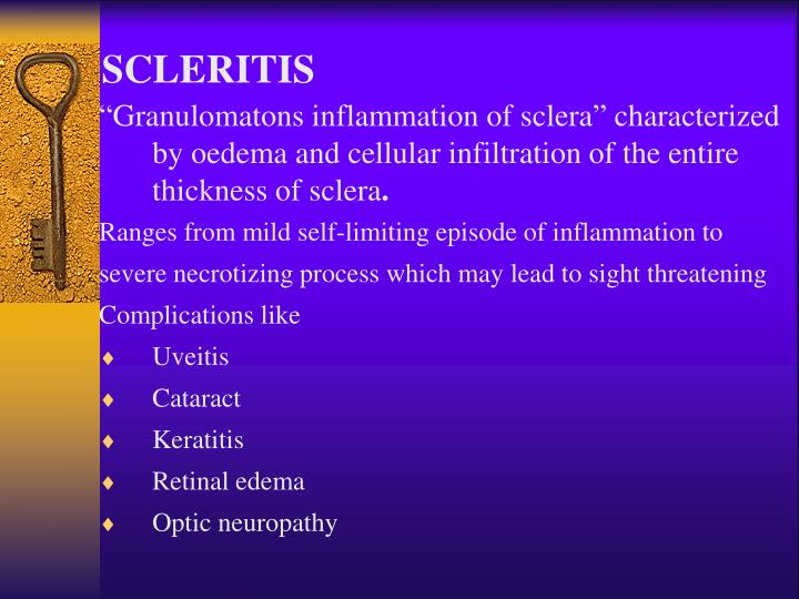 PPT - EPISCLERITIS/ SCLERITIS PowerPoint Presentation - ID:6415513