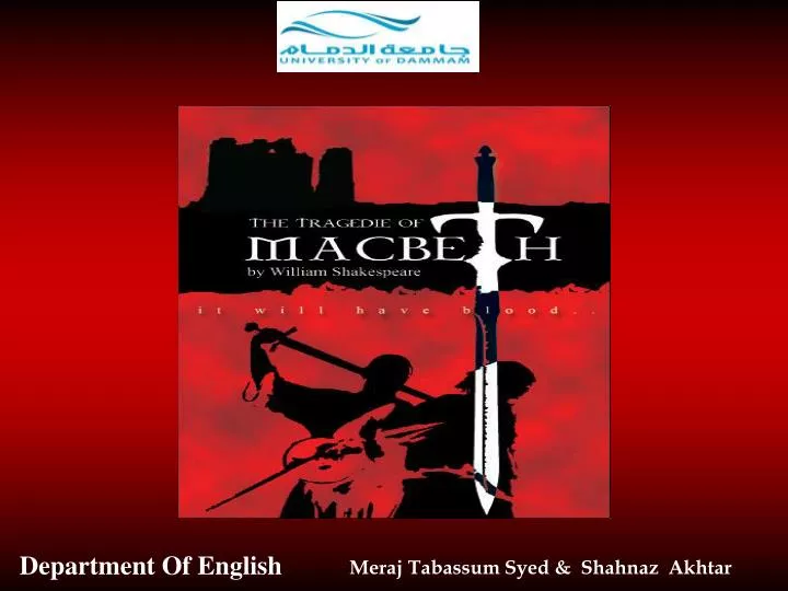 PPT - MACBETH PowerPoint Presentation, free download - ID:6416457