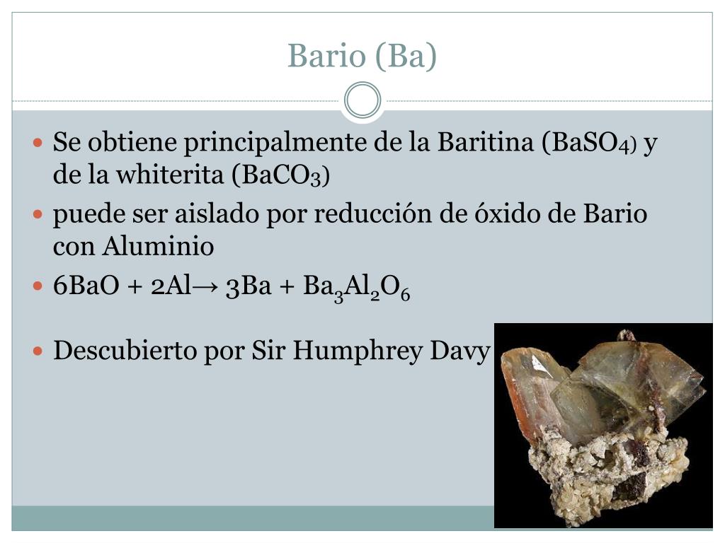 PPT - METALES ALCALINOTÉRREOS GRUPO 2 PowerPoint Presentation, free ...