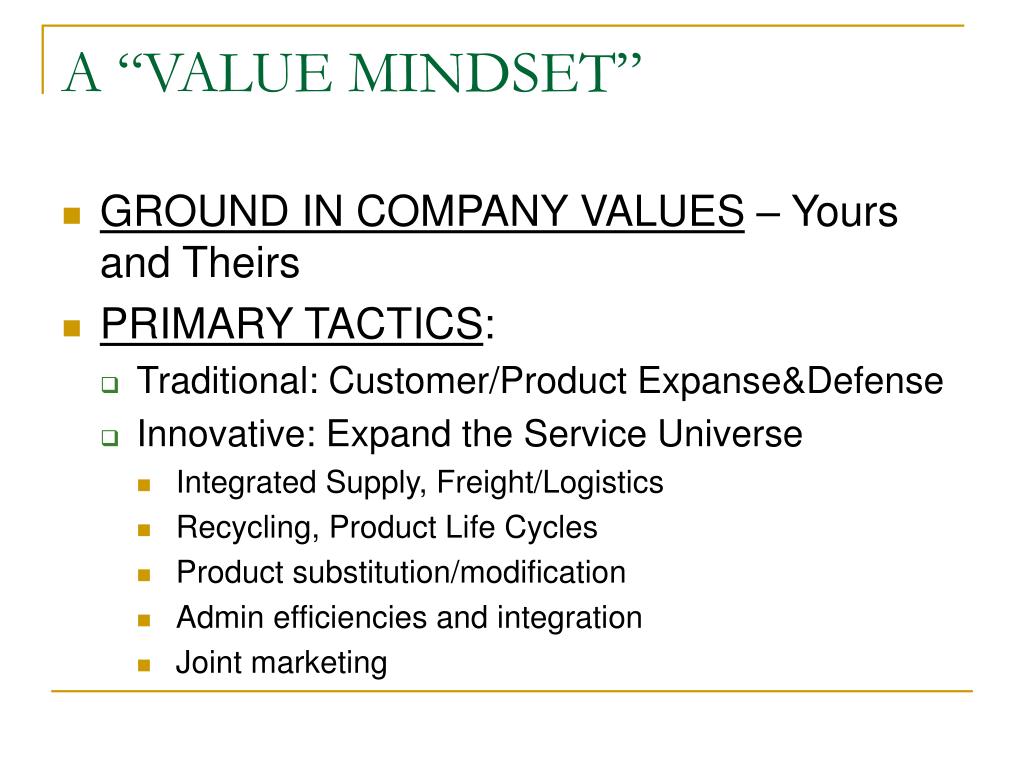 PPT - Vendor Value Proposition: Navigating "Making Sure Your Supplier ...