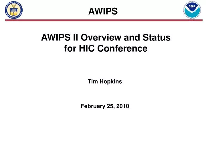 PPT - AWIPS PowerPoint Presentation, free download - ID:6417208