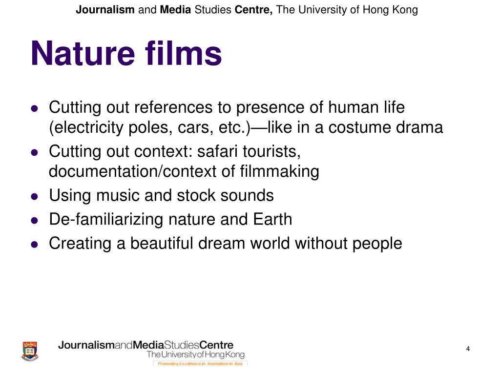 PPT - Nature Films vs. Critical Environmental Documentaries PowerPoint ...