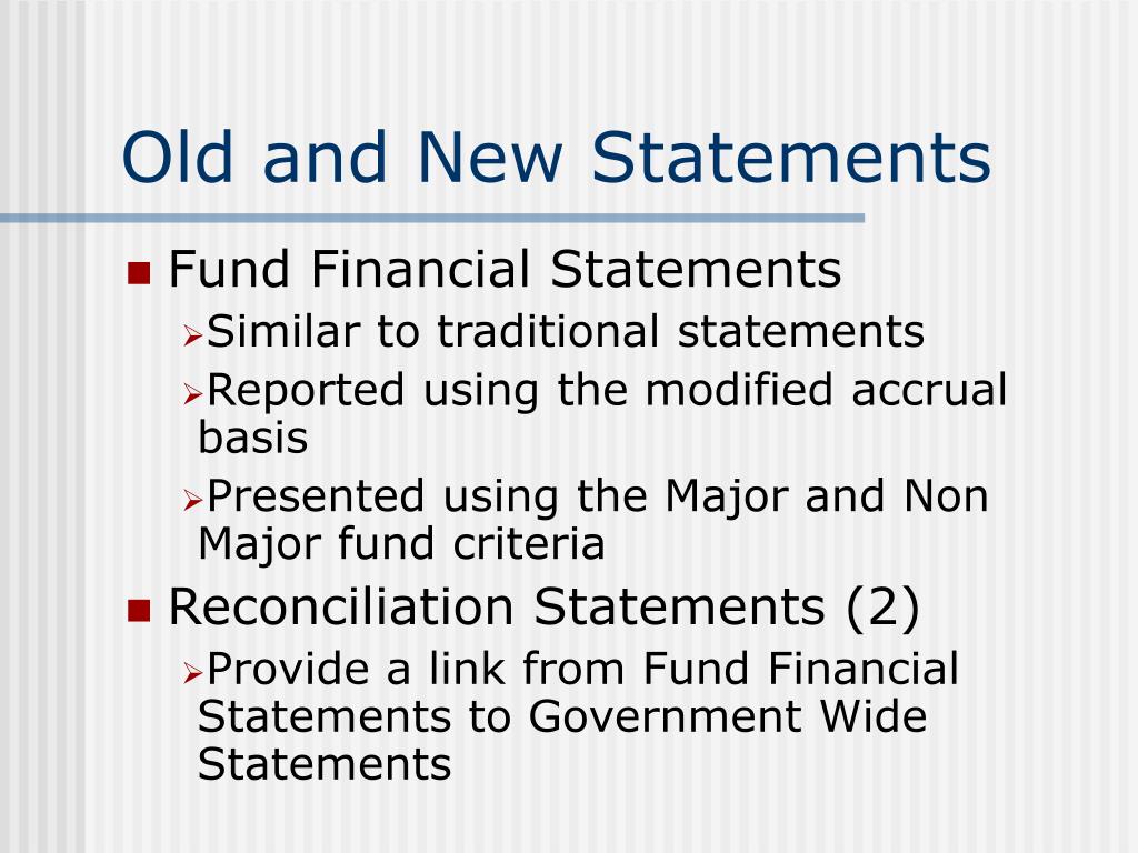 PPT - GASB #34 – Annual Financial Report PowerPoint Presentation, free ...
