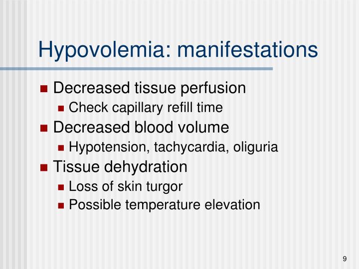 PPT - Disorders of Fluid & Electrolyte Balance PowerPoint Presentation ...