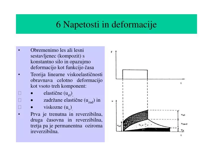 PPT - 6 Napetosti in deformacije PowerPoint Presentation, free download ...