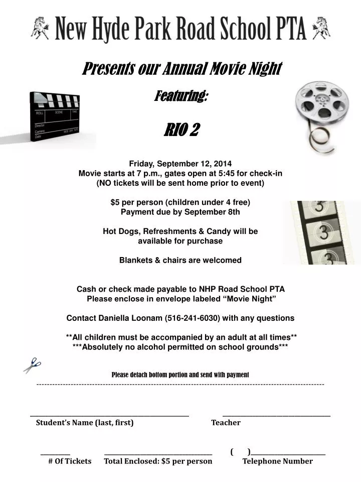 PPT - Movie-Night- PowerPoint Presentation, free download - ID:6424812