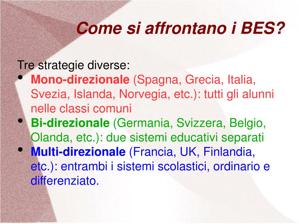 PPT - Recenti sviluppi normativi sui BES come opportunità e non come ...