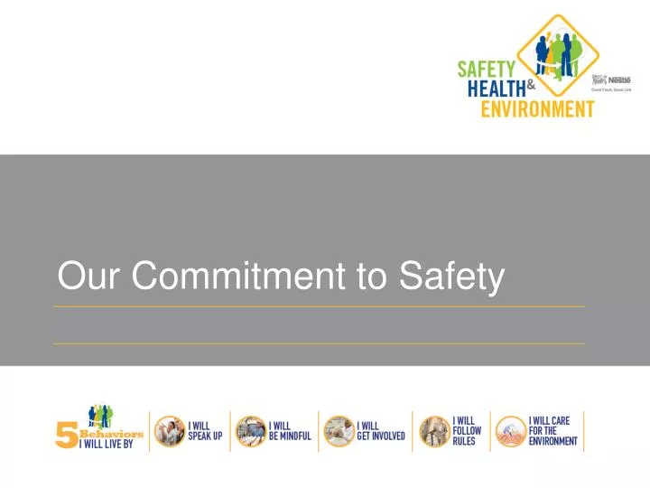 PPT - Our Commitment to Safety PowerPoint Presentation, free download ...