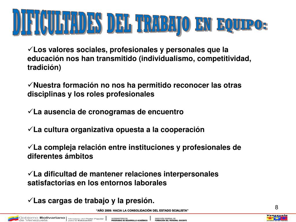 PPT - “AÑO 2009: HACIA LA CONSOLIDACIÓN DEL ESTADO SCIALISTA ...