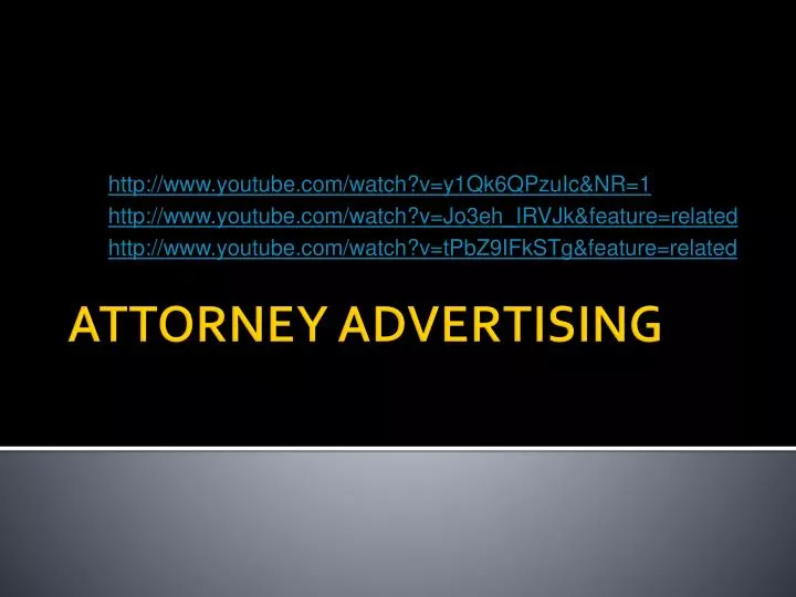 PPT - ATTORNEY ADVERTISING PowerPoint Presentation, free download - ID ...