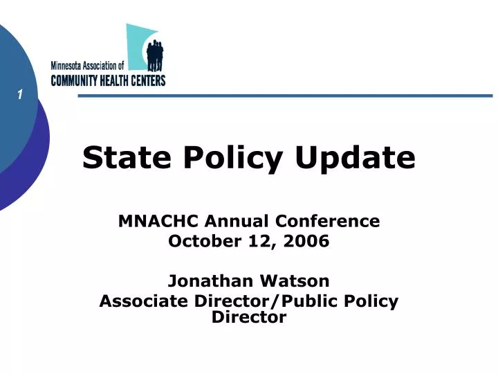 PPT - State Policy Update PowerPoint Presentation, free download - ID ...