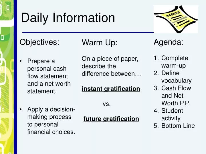 PPT - Daily Information PowerPoint Presentation, free download - ID:6428342