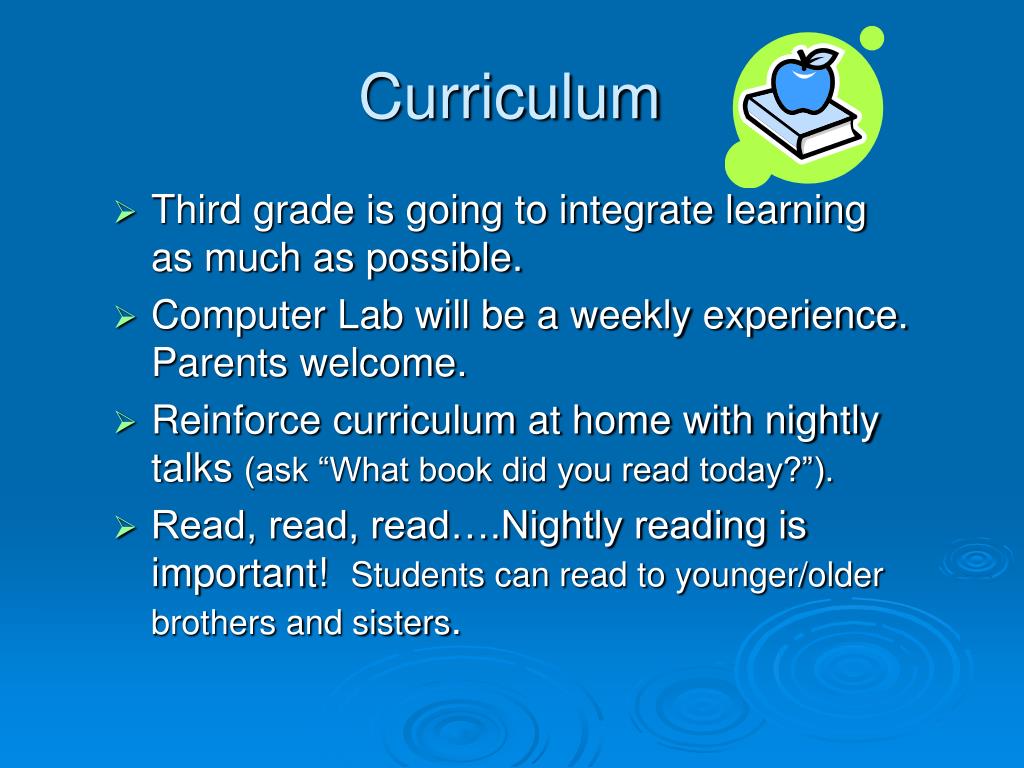 PPT - Welcome 3 rd Grade Parents.! PowerPoint Presentation, free ...