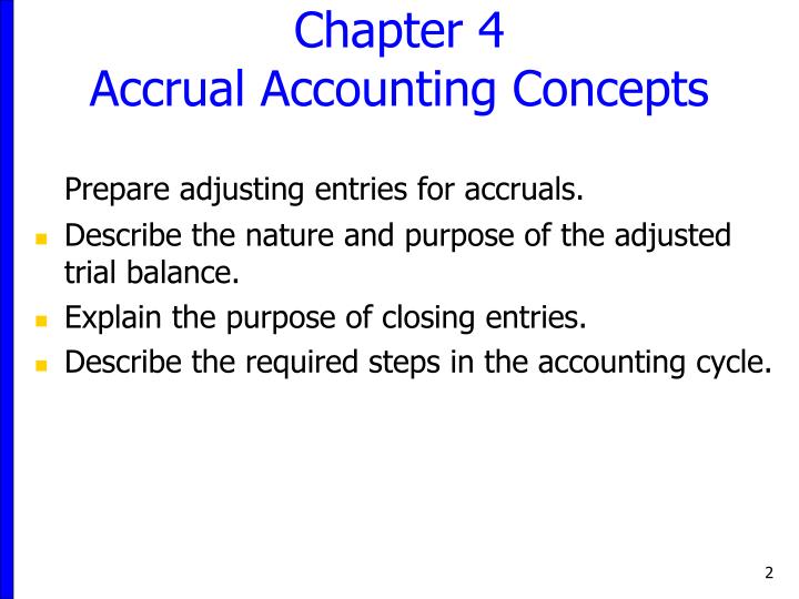 PPT - Chapter 4 Accrual Accounting Concepts PowerPoint Presentation ...