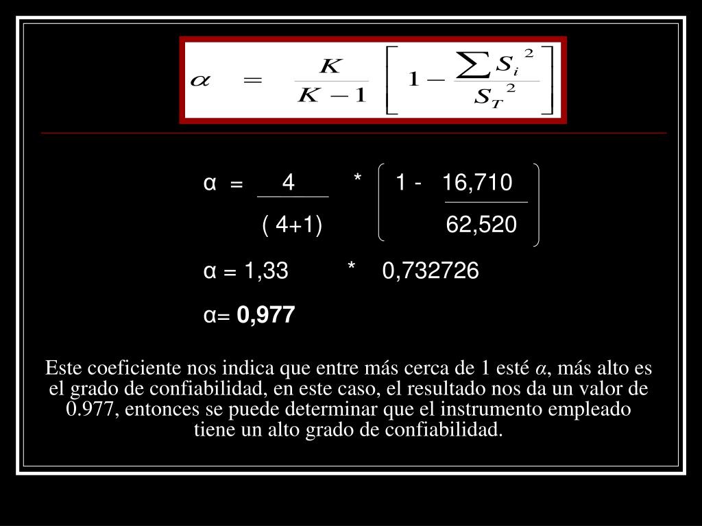 PPT - CONFIABILIDAD Y VALIDEZ DE INSTRUMENTOS PowerPoint Presentation ... PPT - CONFIABILIDAD Y VALIDEZ DE INSTRUMENTOS PowerPoint Presentation ...