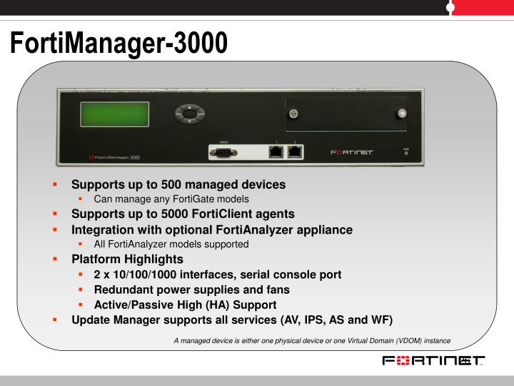 PPT - FortiManager PowerPoint Presentation - ID:6433390