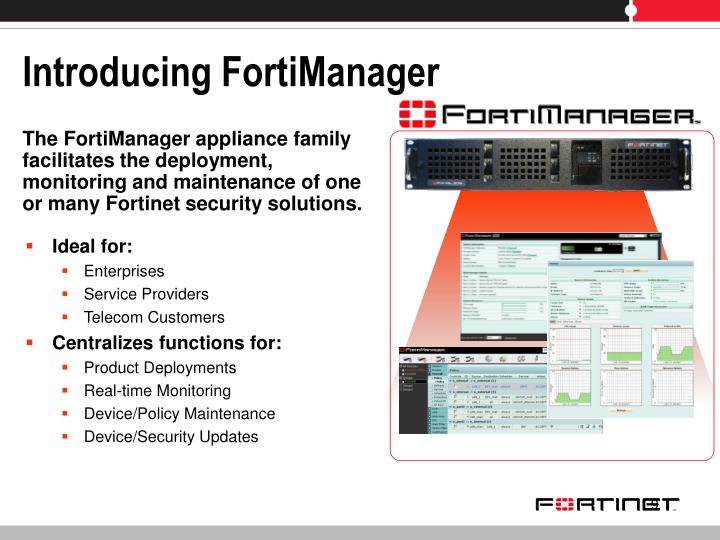 PPT - FortiManager PowerPoint Presentation - ID:6433390