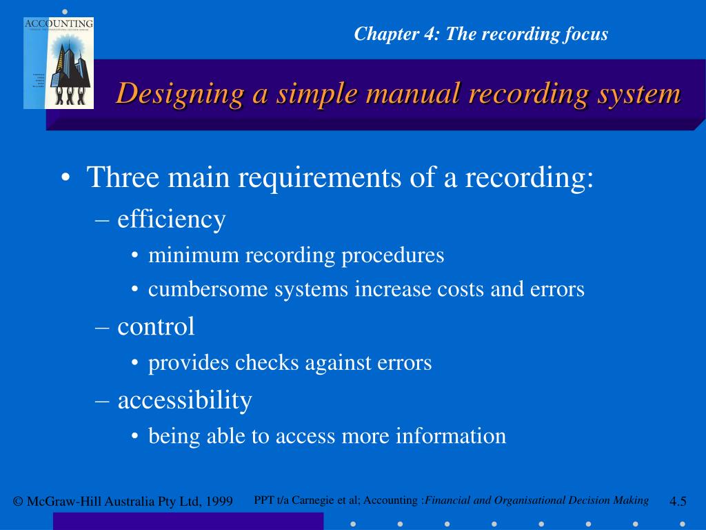 PPT - ACCOUNTING Financial and Organisational Decision Making ...