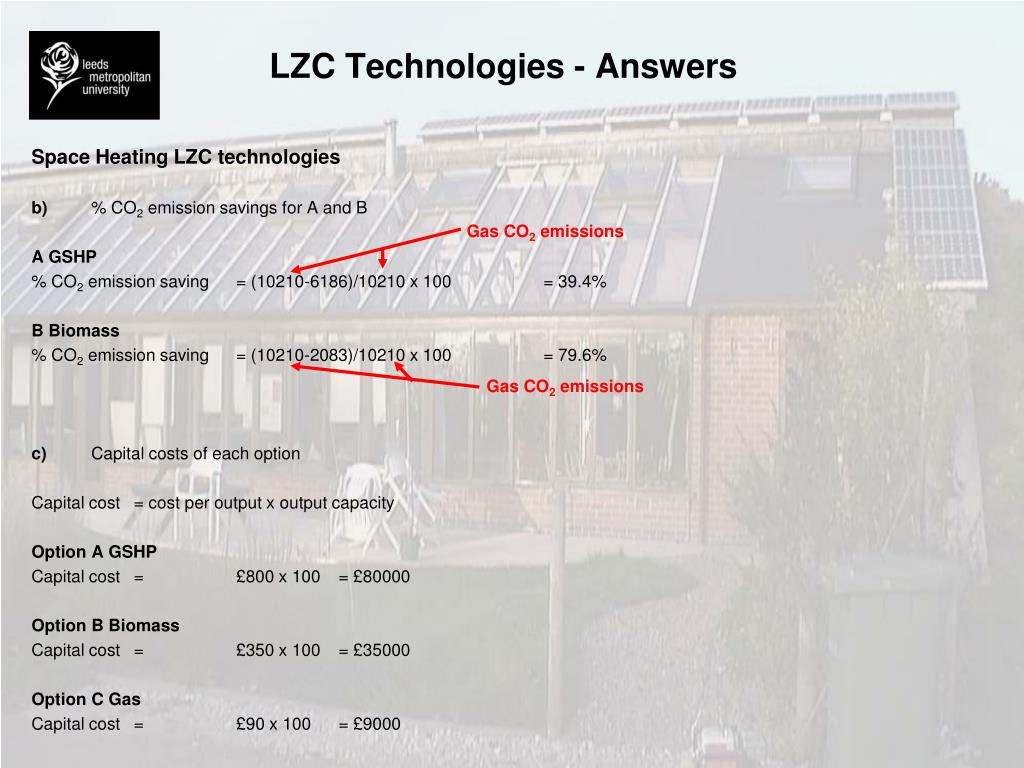 PPT - Low Carbon Buildings and Sustainability PowerPoint Presentation ...