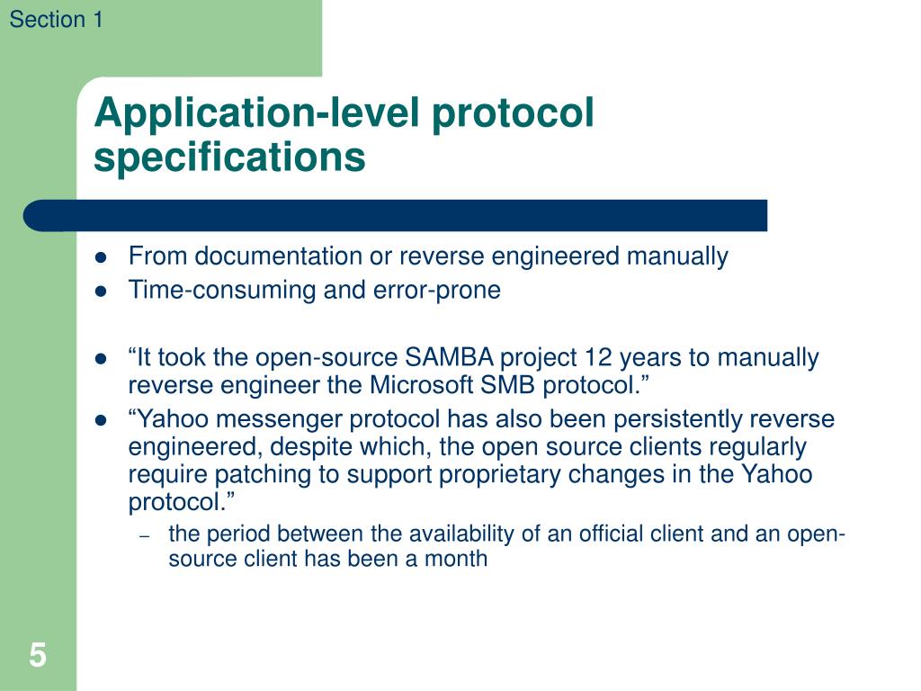 Ppt Discoverer Automatic Protocol Reverse Engineering From Network Traces Powerpoint