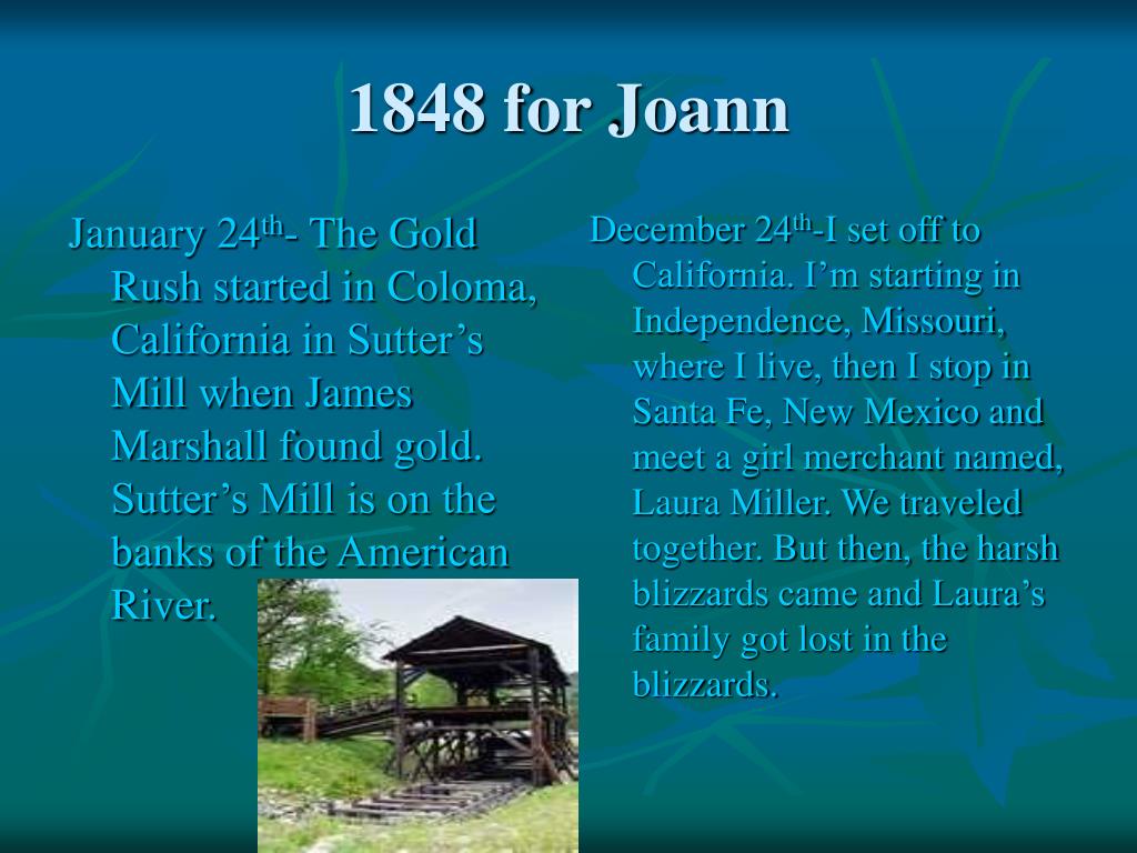 PPT - The California Gold Rush PowerPoint Presentation, free download ...