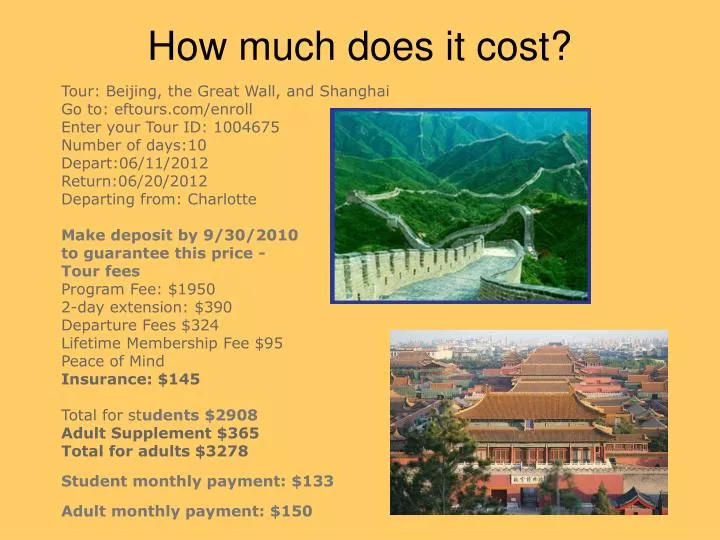 PPT - How much does it cost? PowerPoint Presentation, free download ...