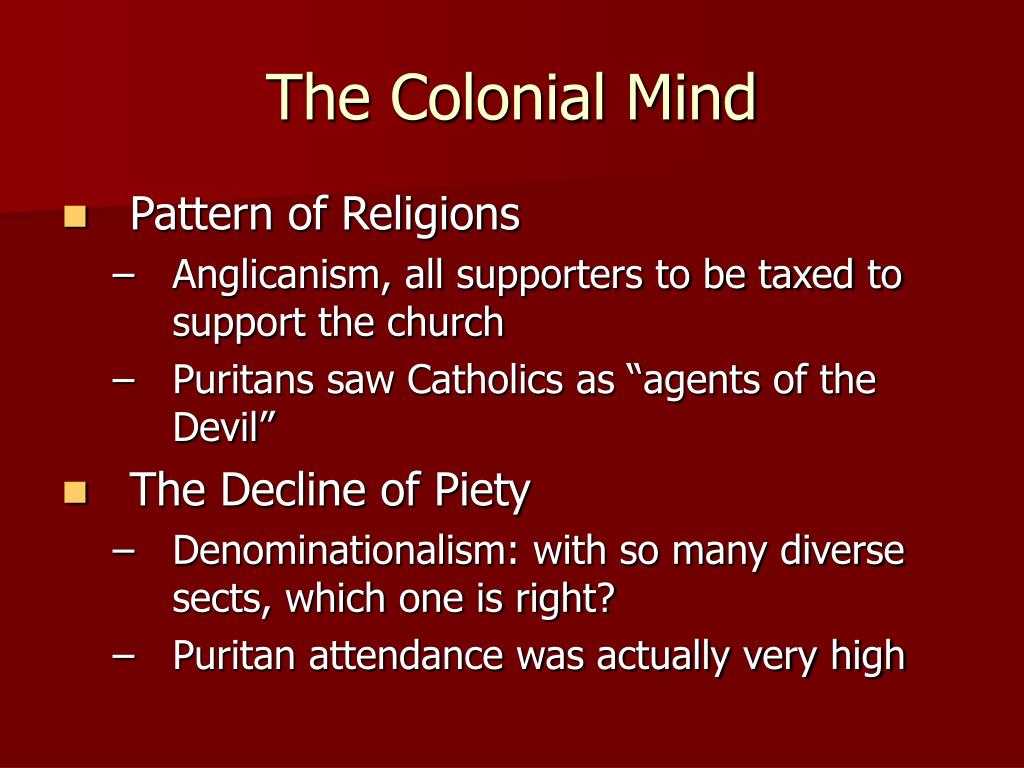 PPT - Society and Culture in Provincial America PowerPoint Presentation ...