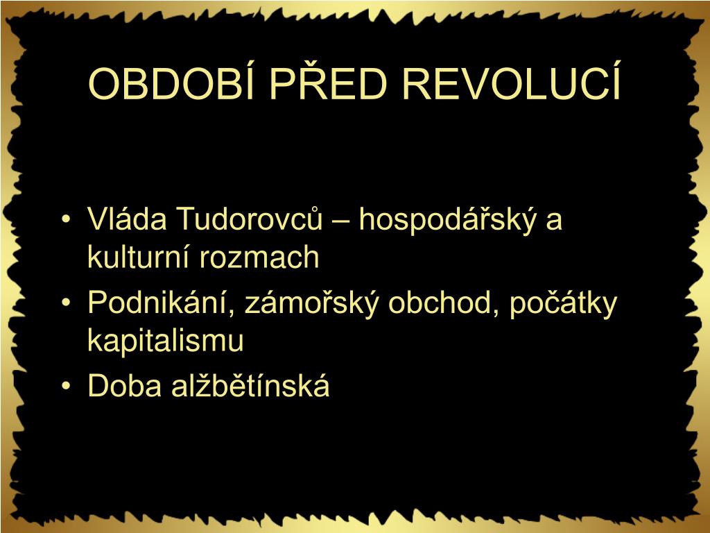 PPT - ANGLICKÁ BURŽOAZNÍ REVOLUCE PowerPoint Presentation, free ...