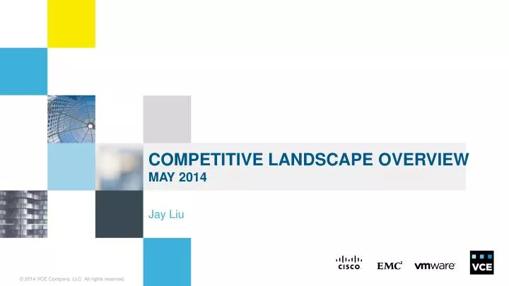 PPT - Competitive Landscape Overview may 2014 PowerPoint Presentation ...