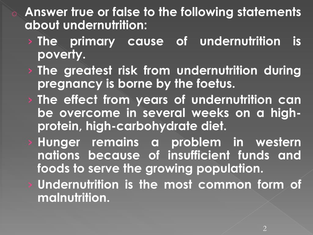 PPT - U NDERNUTRITION / MALNUTRITION PowerPoint Presentation, free ...