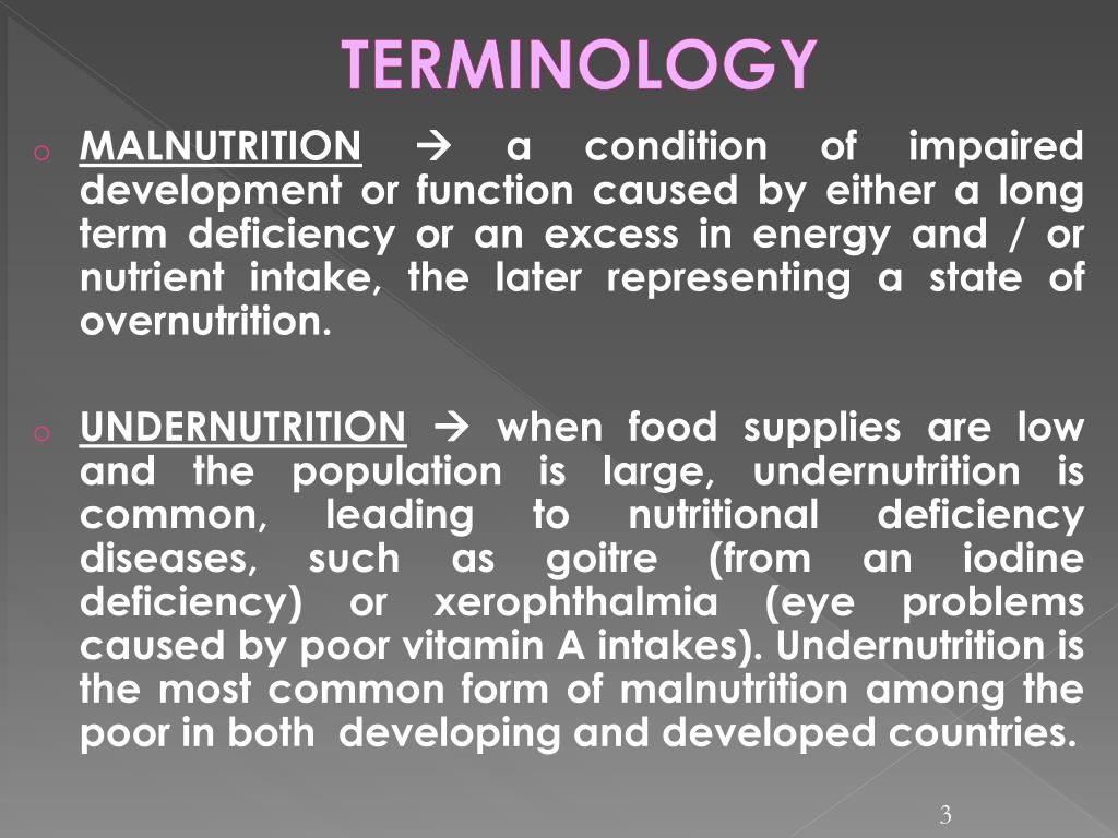 PPT - U NDERNUTRITION / MALNUTRITION PowerPoint Presentation, free ...