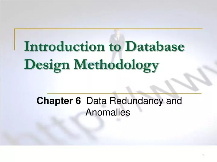 PPT - Introduction to Database Design Methodology PowerPoint ...